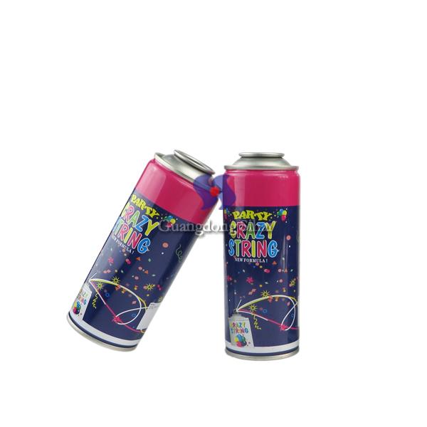 China OEM Small Size Custom Design Printing Party String Aerosol Spray ...
